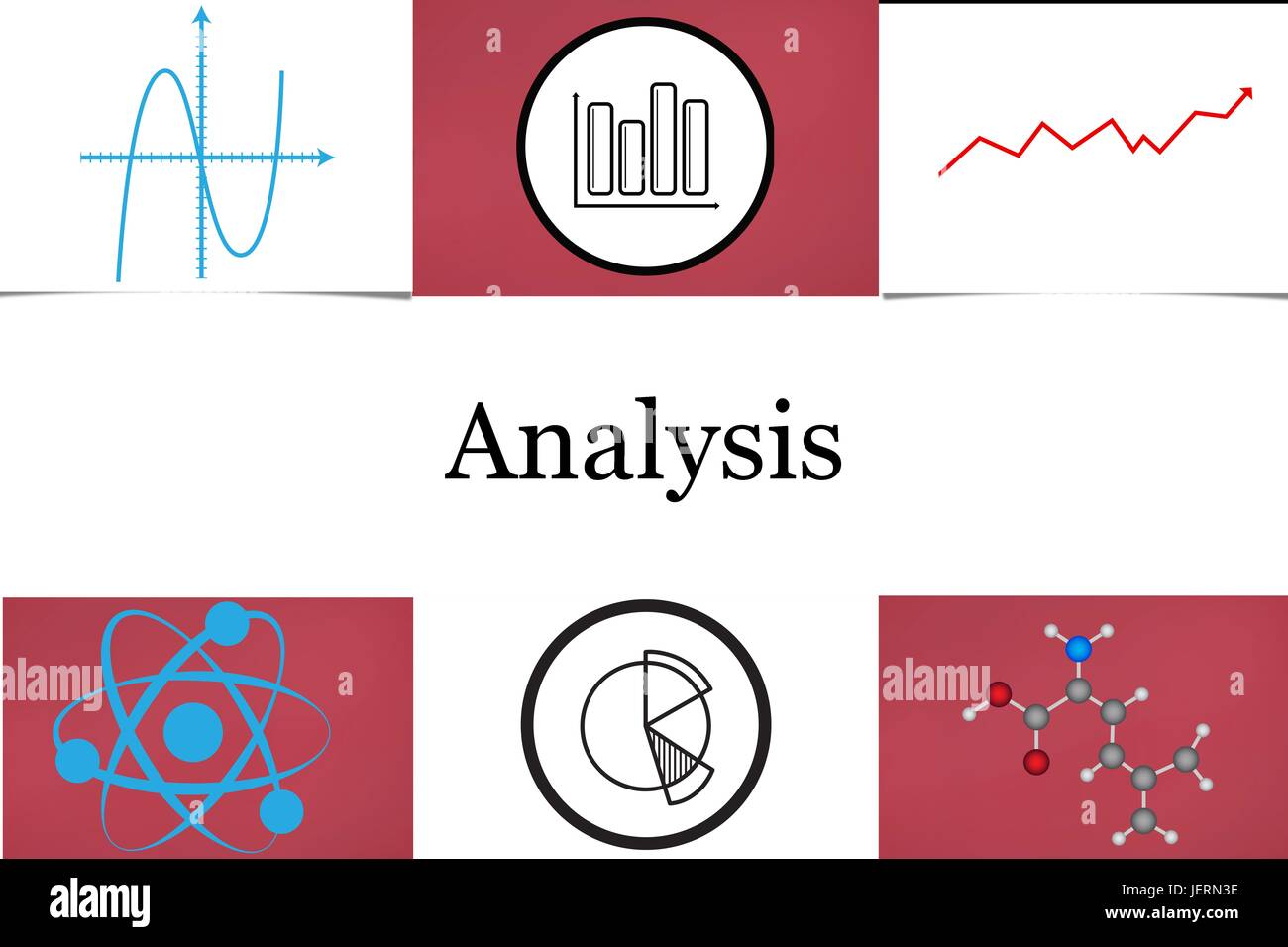 Collage of science Stock Photo - Alamy