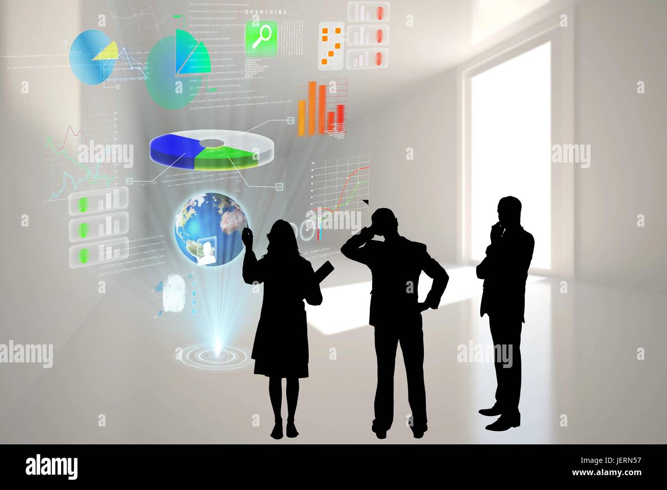 Looking at graphs hi-res stock photography and images - Alamy