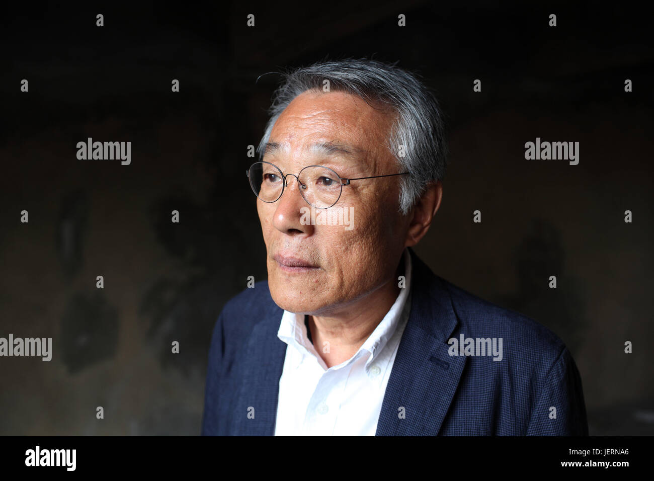 Portrait of Hwang Sok-yong (Sok yong) 21/05/2017 ©Basso CANNARSA/Opale ...