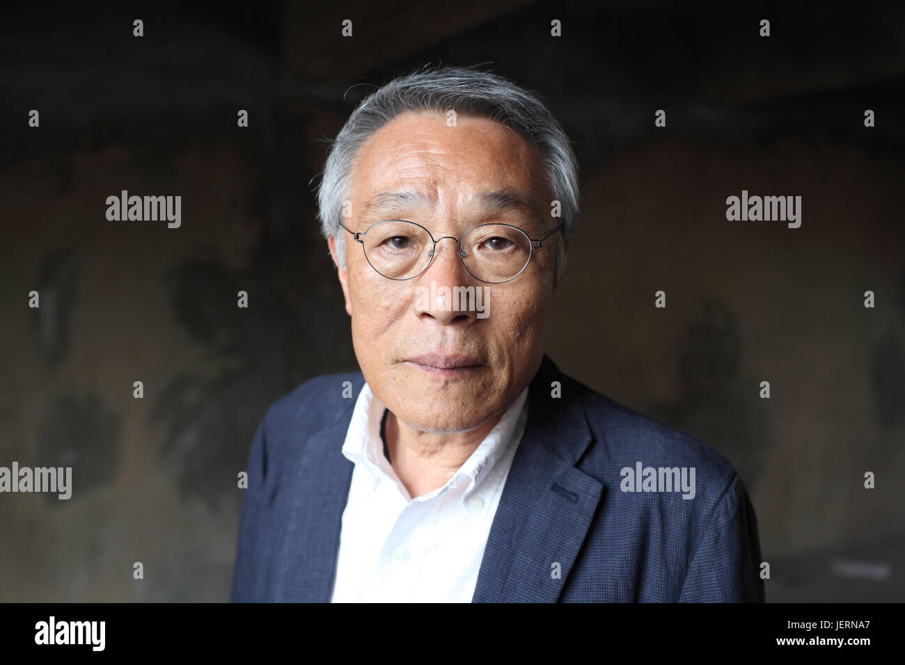 Portrait of Hwang Sok-yong (Sok yong) 21/05/2017 ©Basso CANNARSA/Opale ...