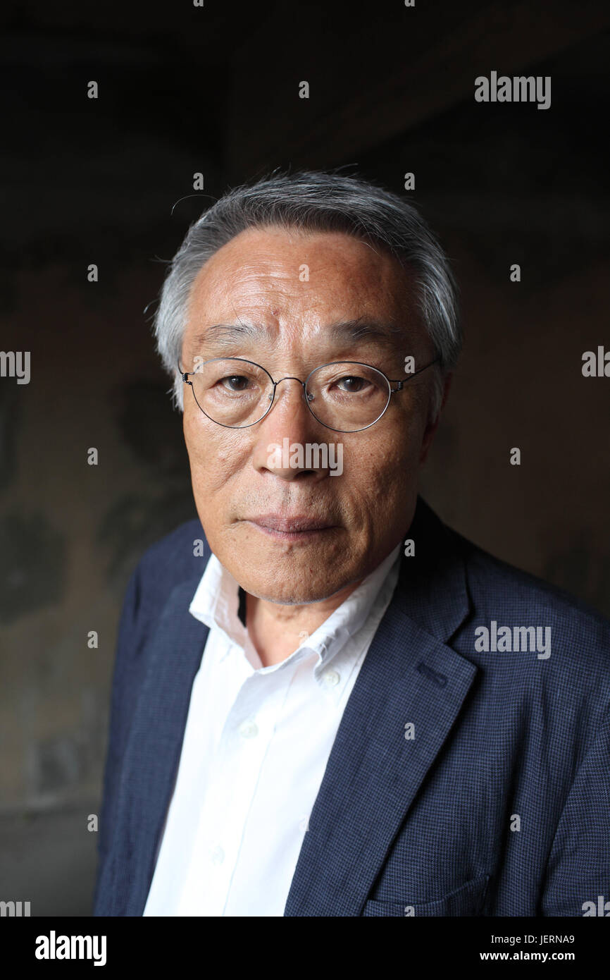 Portrait of Hwang Sok-yong (Sok yong) 21/05/2017 ©Basso CANNARSA/Opale ...