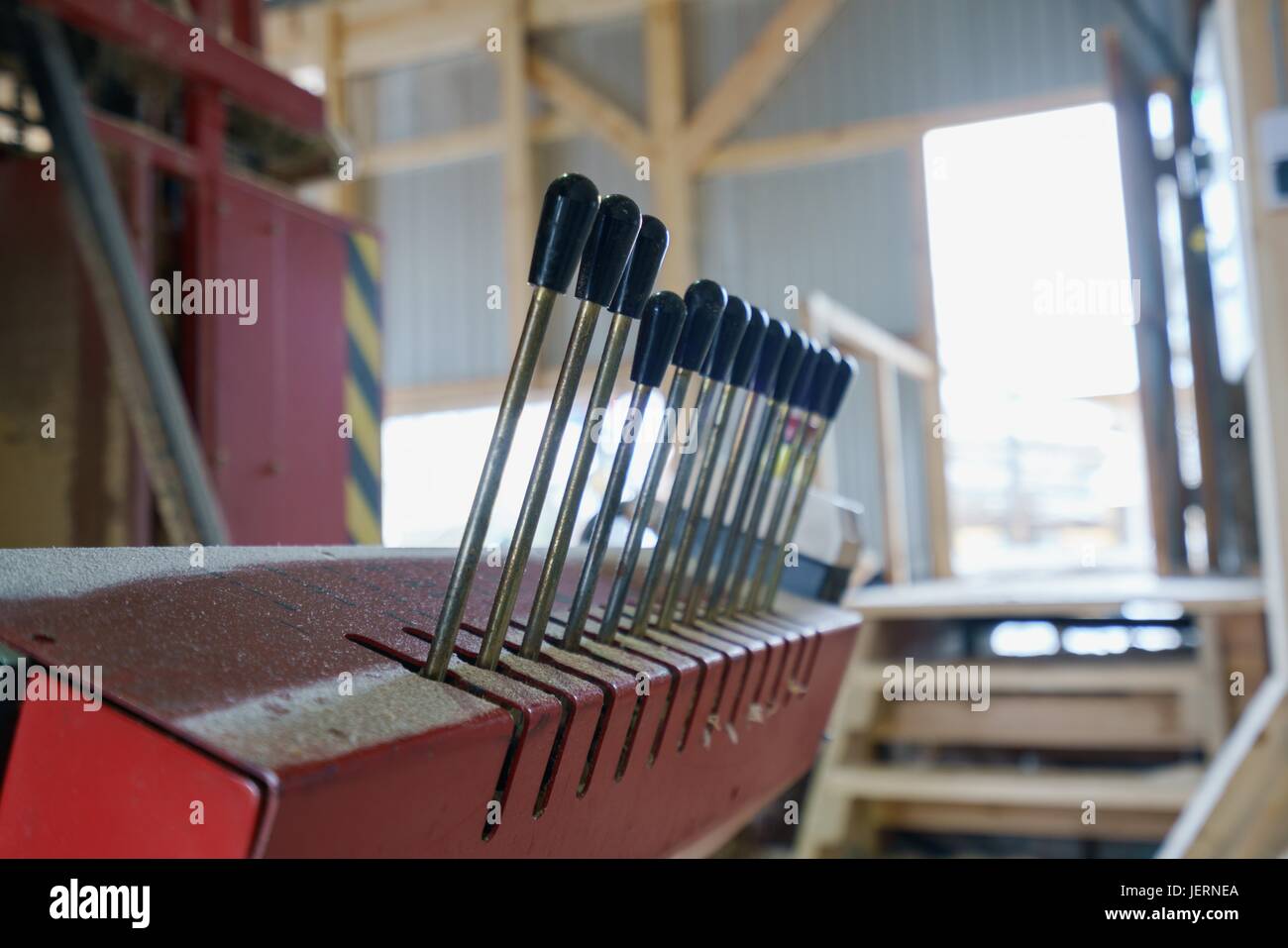 Levers machine hi-res stock photography and images - Alamy