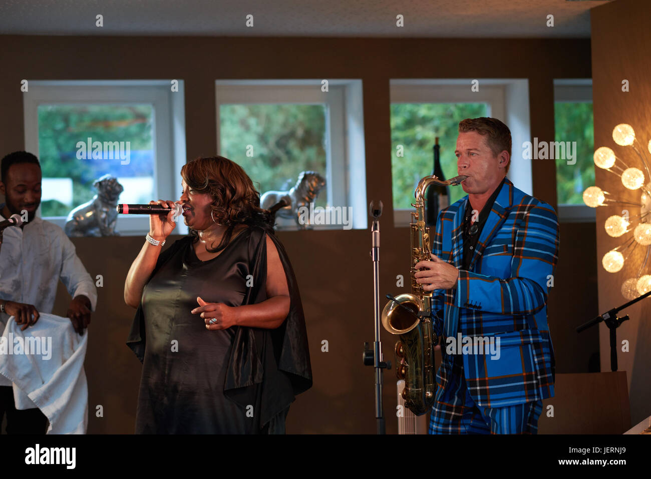 The Terri Green Project performing on 24 June 2017 Stock Photo - Alamy