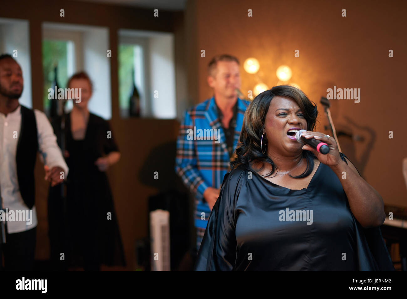 The Terri Green Project performing on 24 June 2017 Stock Photo - Alamy