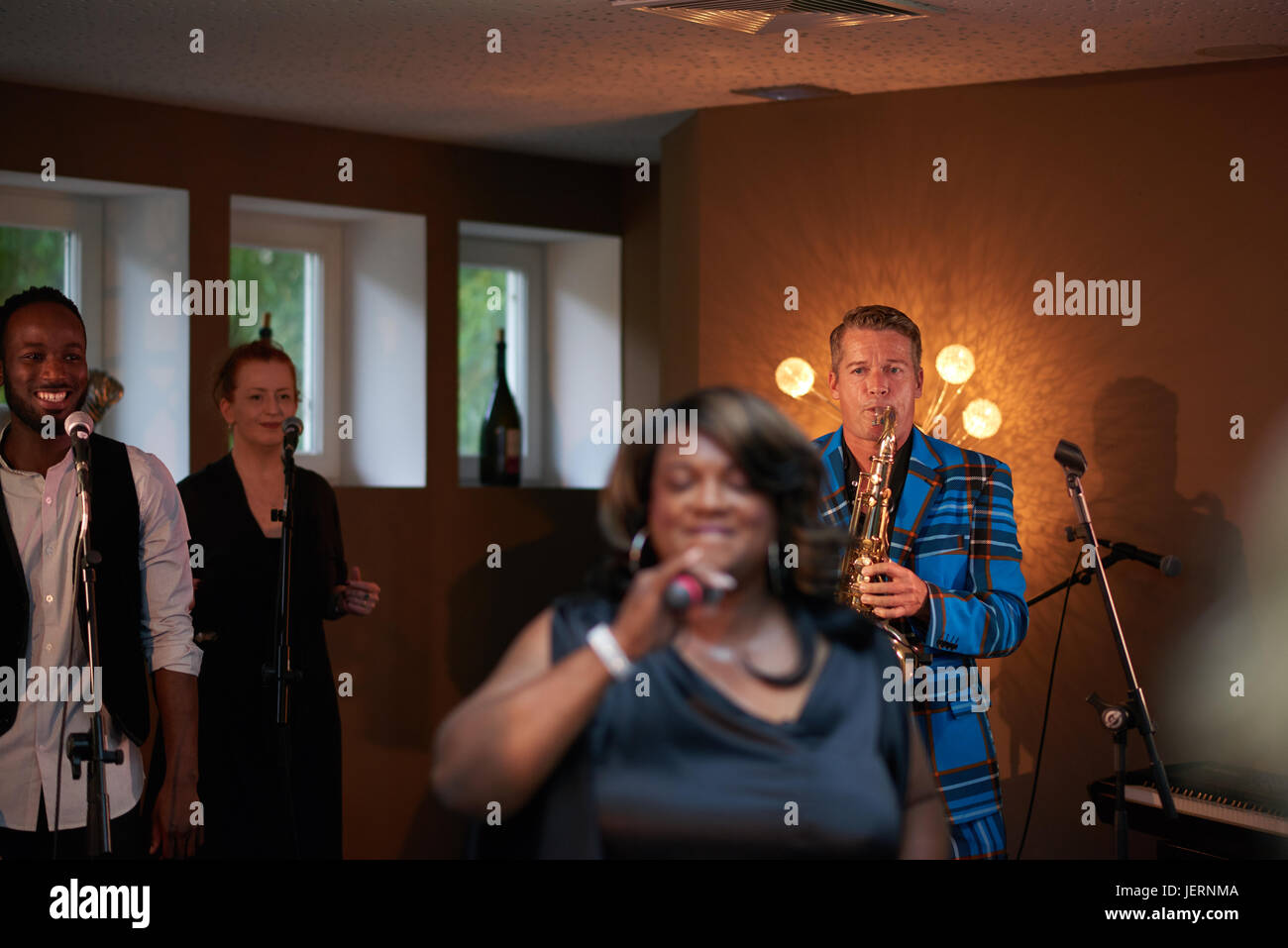 The Terri Green Project performing on 24 June 2017 Stock Photo - Alamy