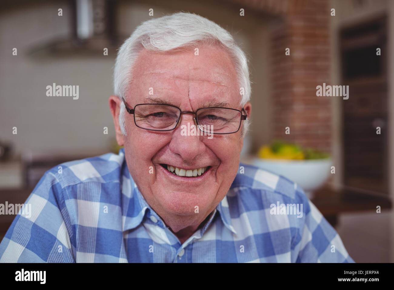 Portrait of smart senior man Stock Photo - Alamy