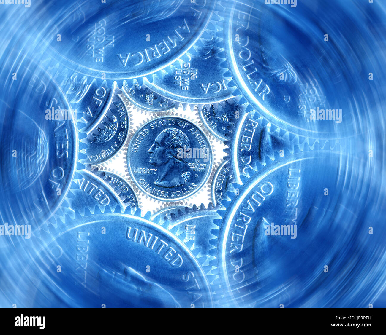conceptual background image of us currency Stock Photo - Alamy