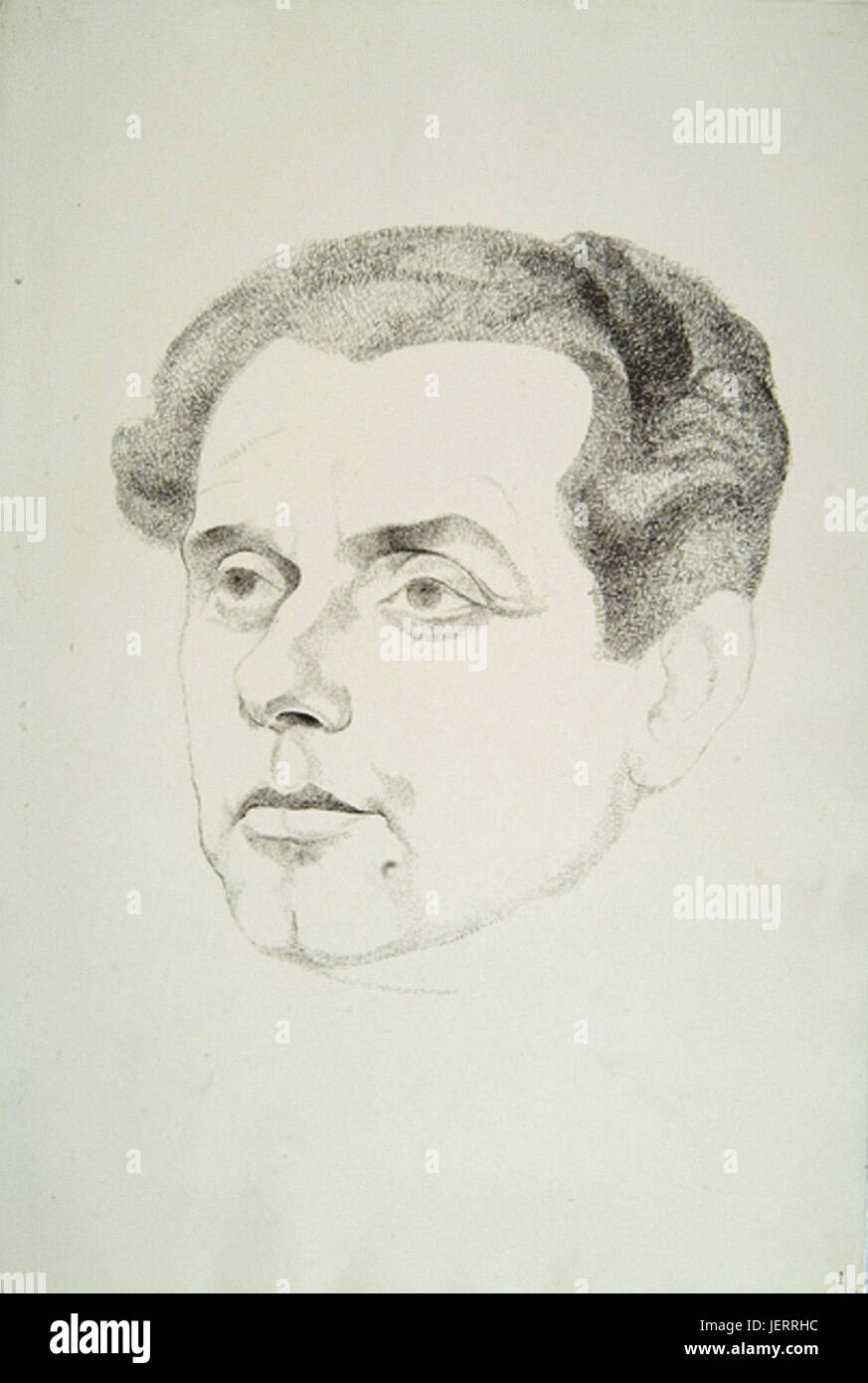 Max Reinhardt Portrait From the Book Max Reinhardt and His Actors Stock ...