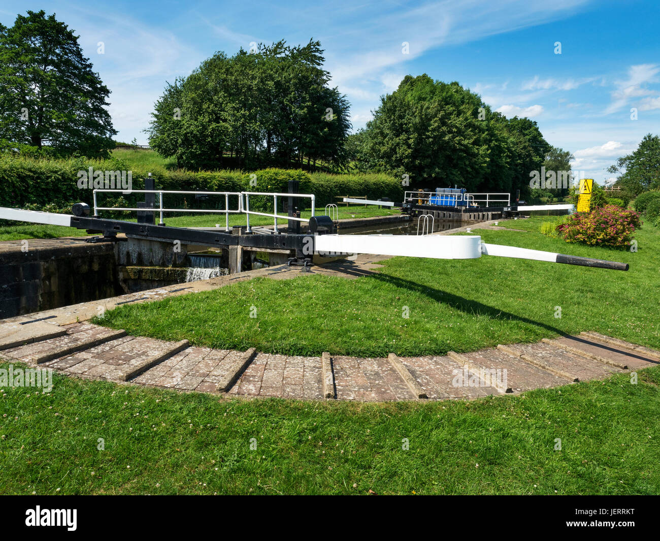 Oxclose lock ripon canal hi-res stock photography and images - Alamy