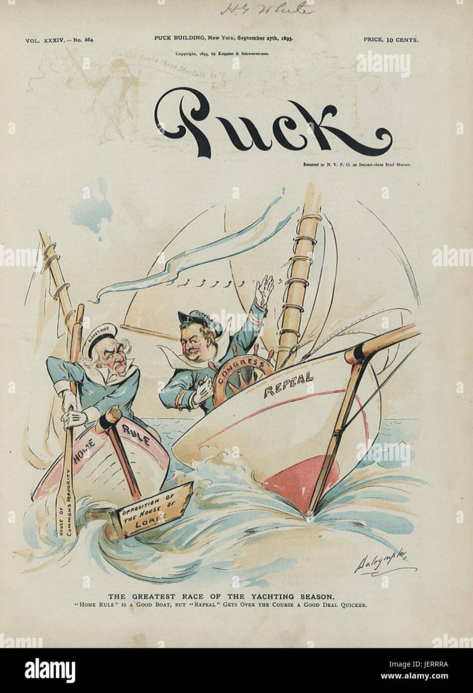 The greatest race of the yachting season Stock Photo - Alamy