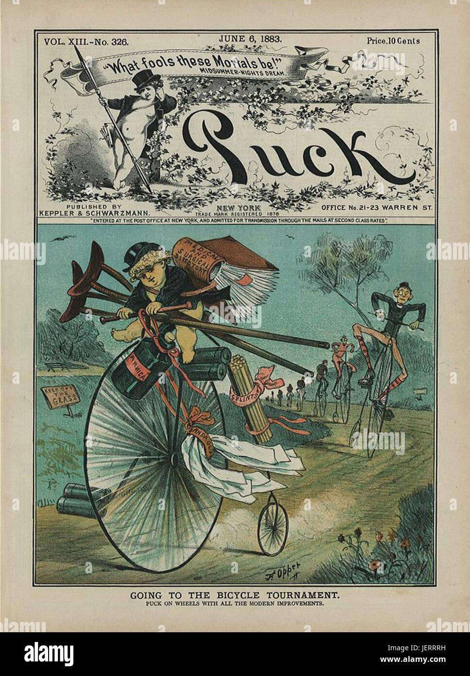 Going to the bicycle tournament Stock Photo - Alamy