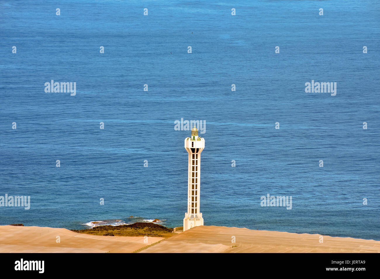 Classic Lighthouse Building Stock Photo - Alamy