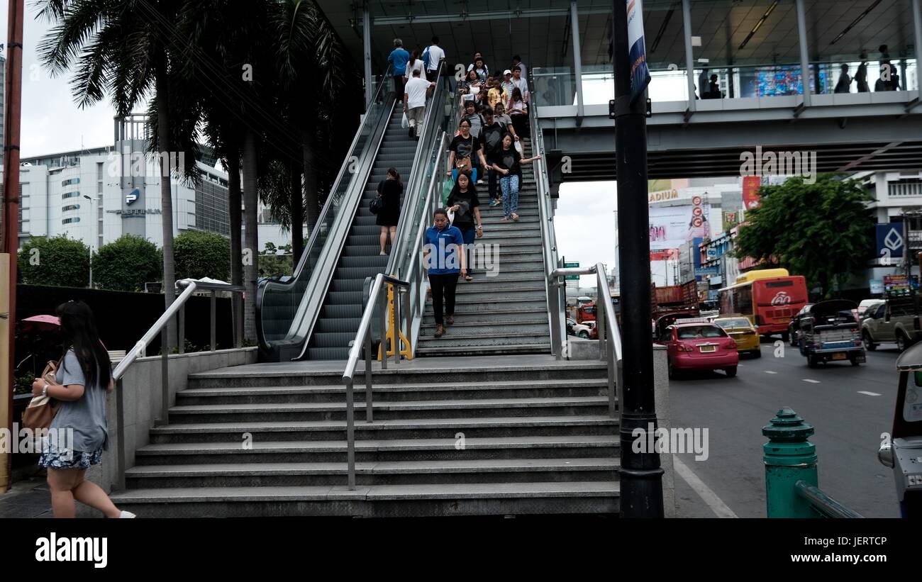 Cross over Bridge Phayathai Rd, Pathum Wan, Khet Pathum Wan, Krung Thep ...