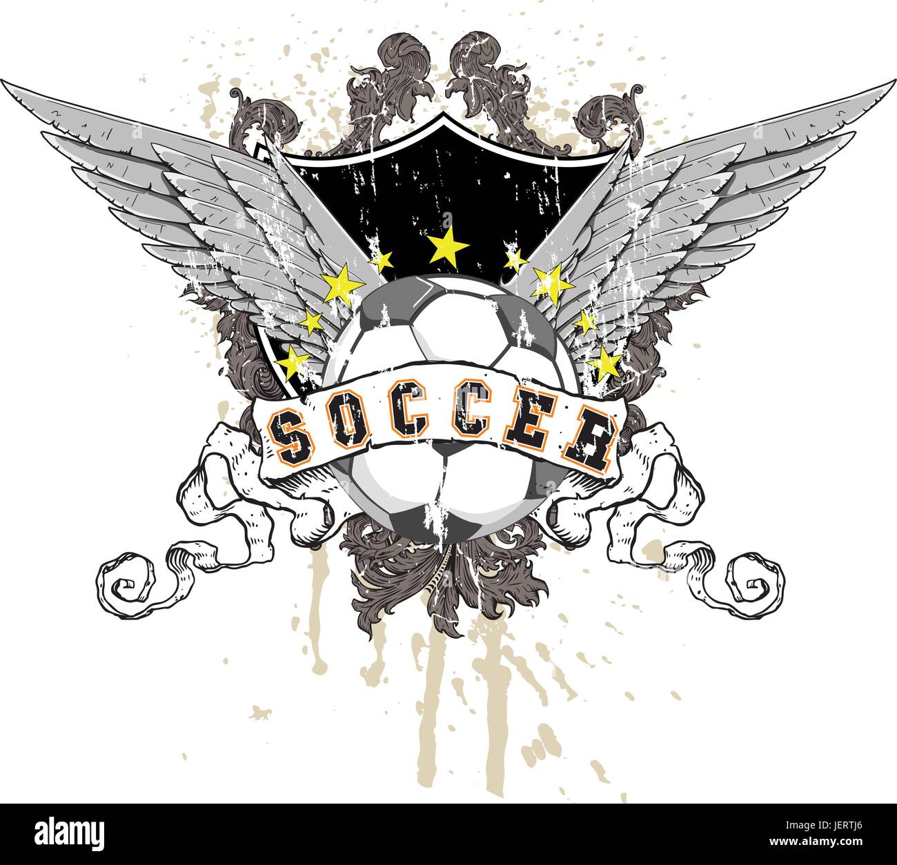 Professional soccer section Stock Vector Images - Alamy