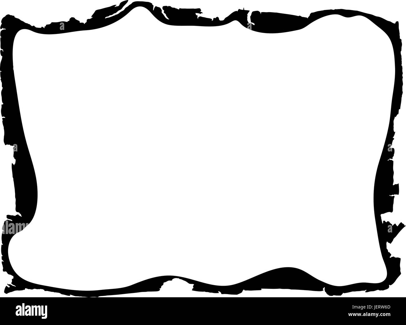 edge, unique, burnt, burned, vector, frame, framework, design, art ...