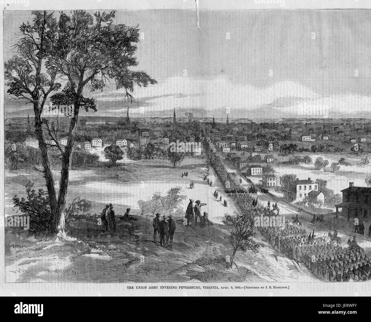 Richmond petersburg Black and White Stock Photos & Images - Alamy