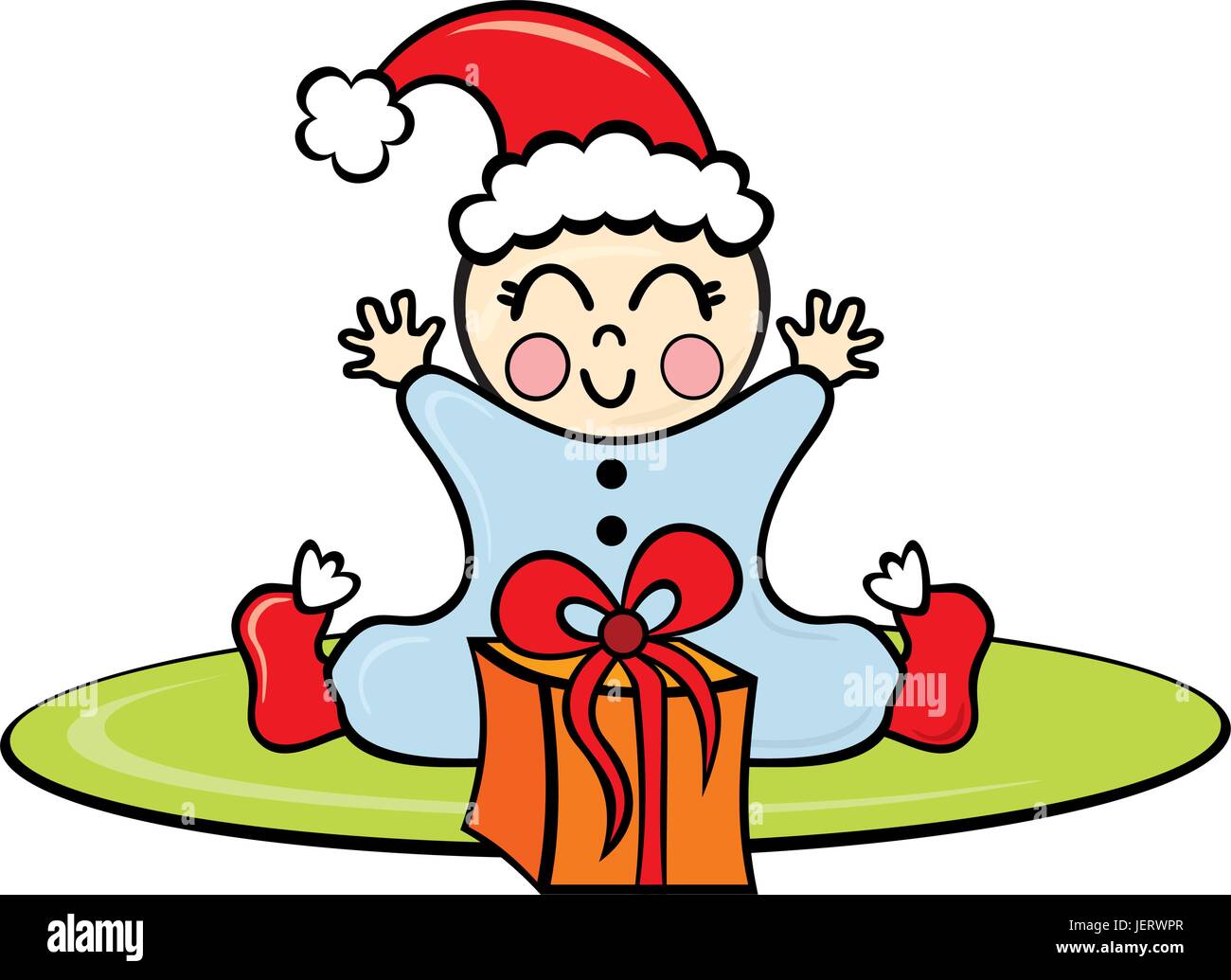 Glad kids childhood Stock Vector Images - Alamy