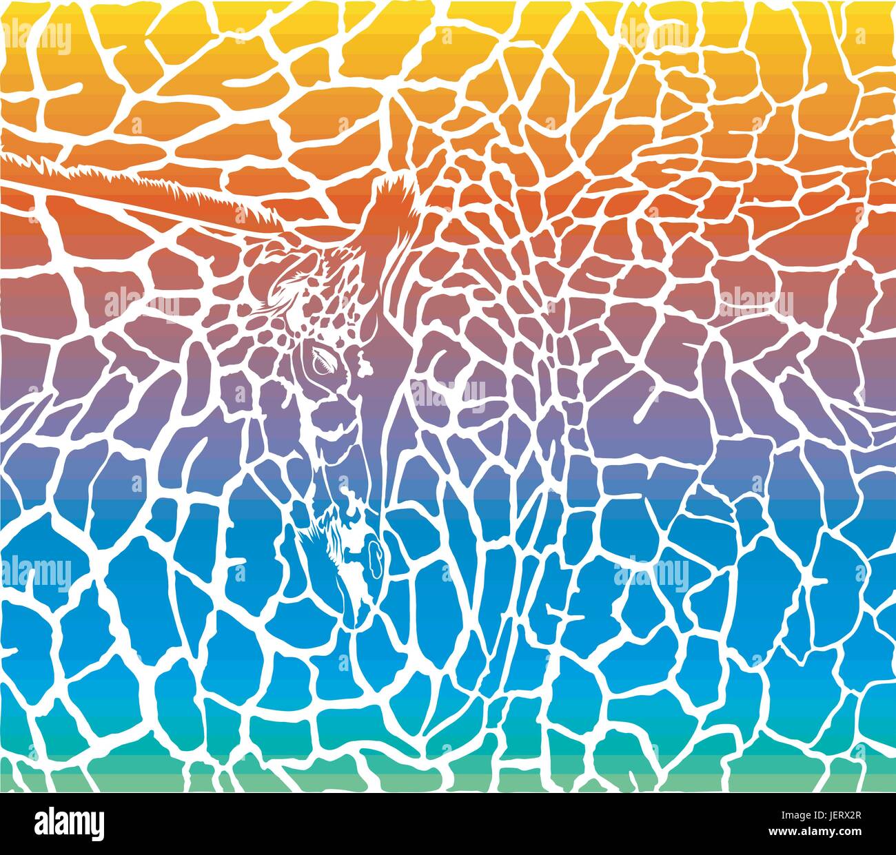 animal, illustration, abstract, giraffe, pattern, vector, backdrop ...