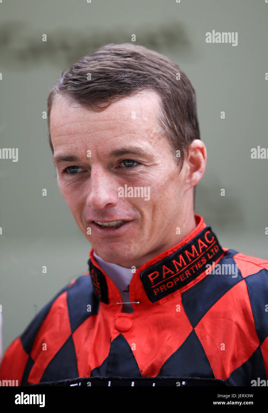 Jockey David Allan Stock Photo - Alamy