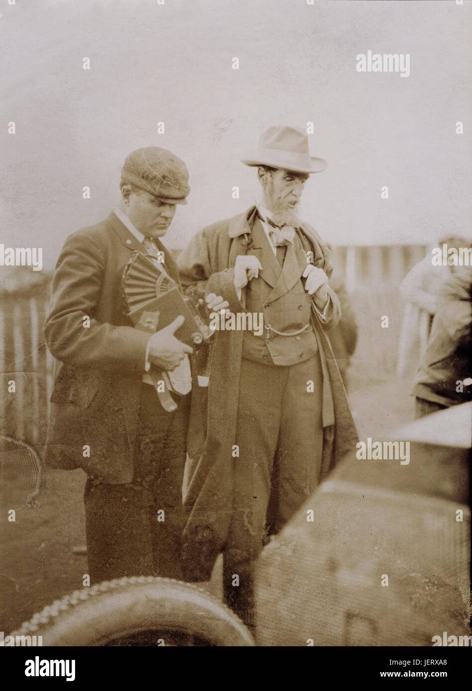 The American builder of the Pope Toledo racing model, Clarence Groy ...