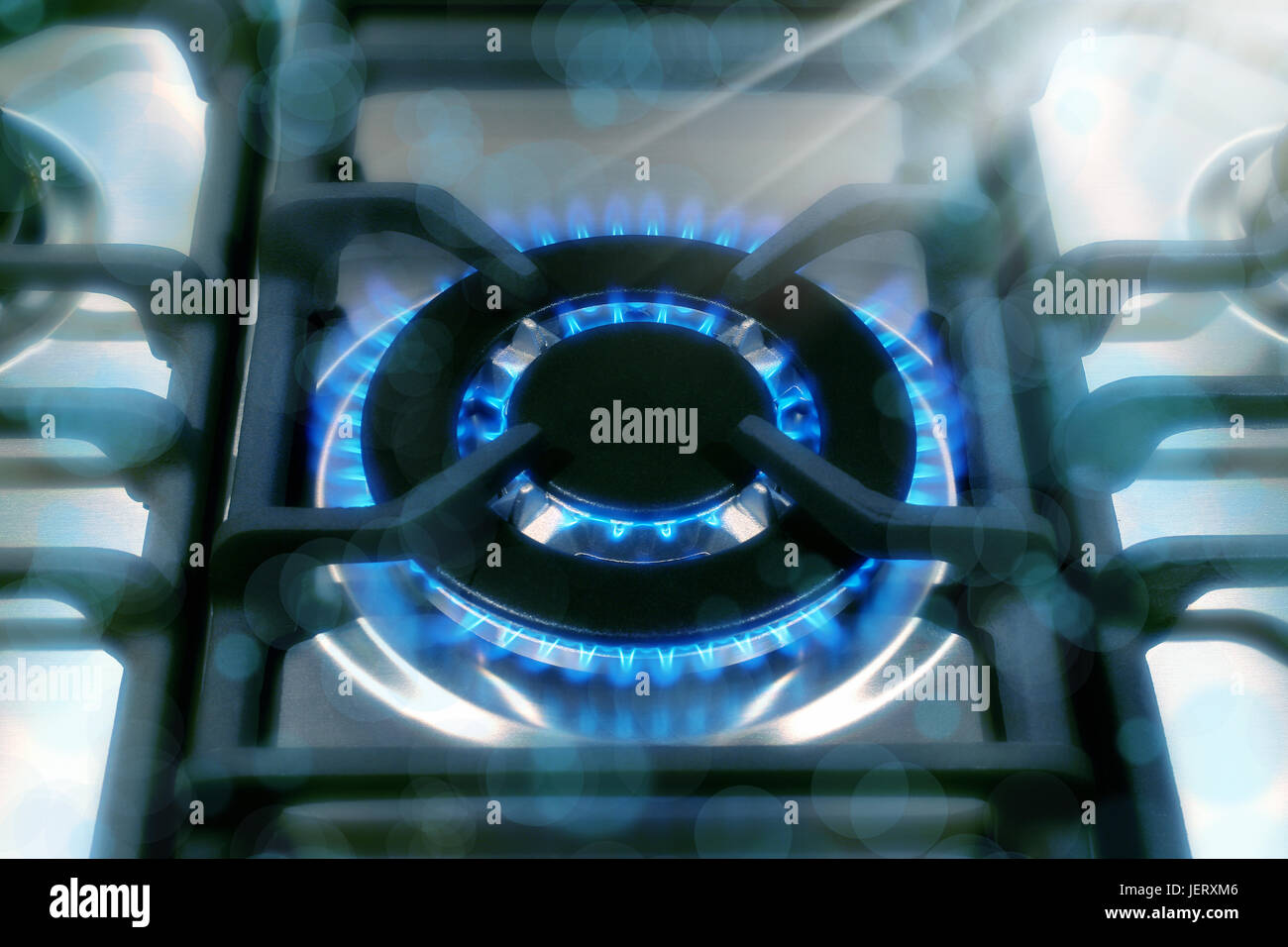 close up stove top burner Stock Photo - Alamy