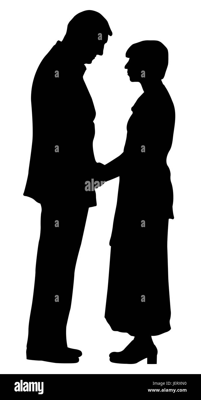 Newlywed couple in elegant Black and White Stock Photos & Images - Alamy