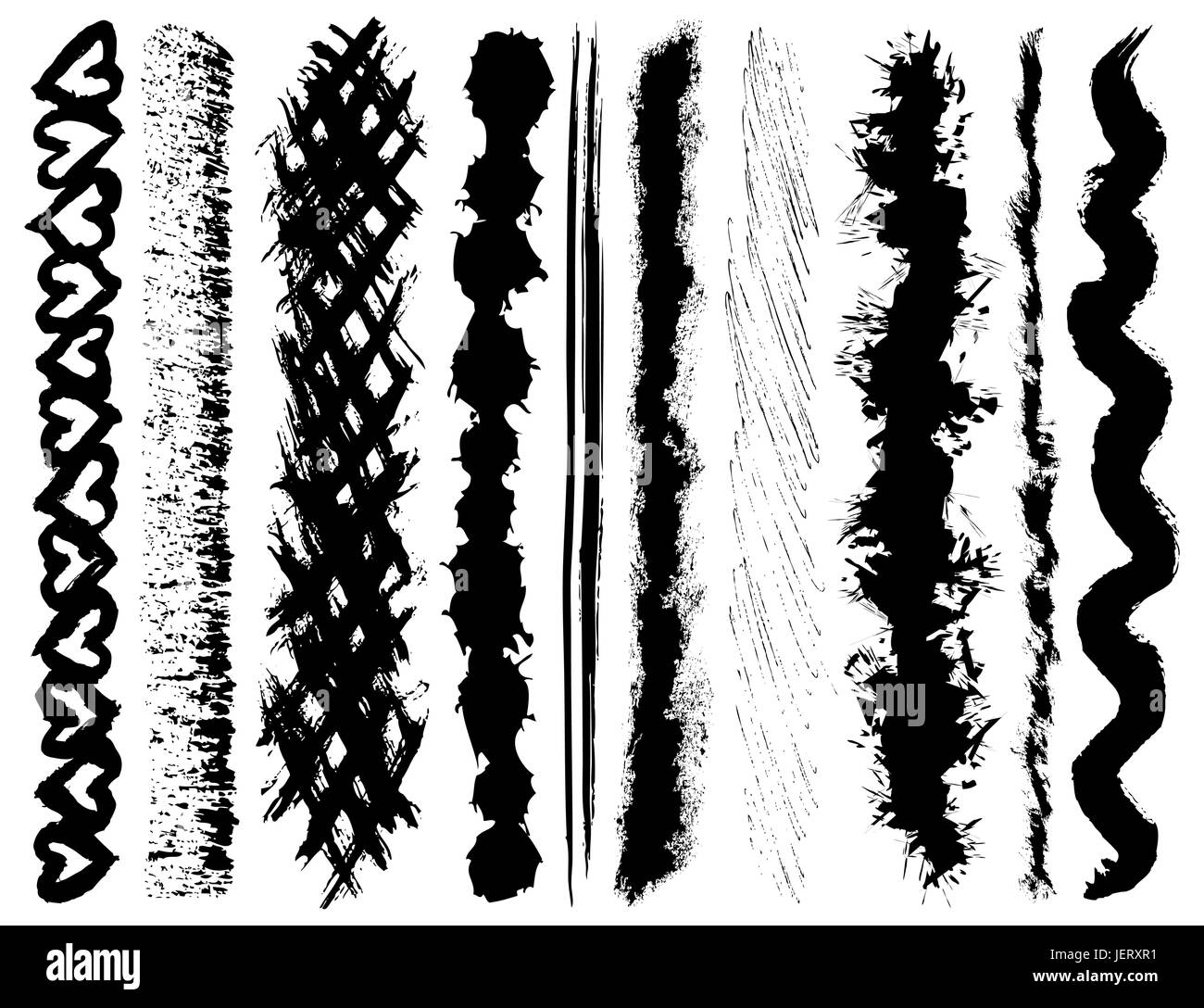 Blood paintbrush Black and White Stock Photos & Images - Alamy