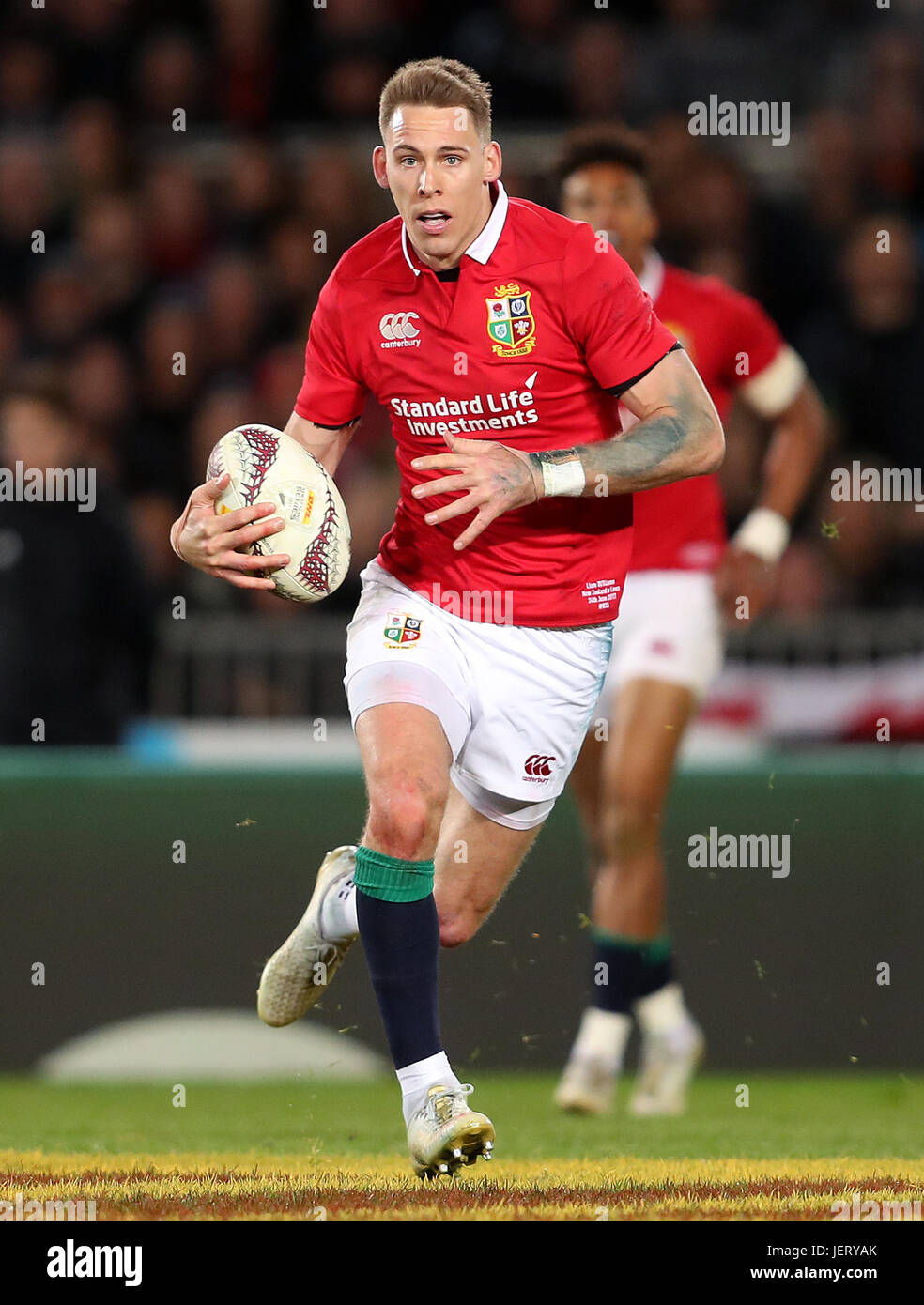 British and Irish Lions Liam Williams during the first test of the 2017 ...