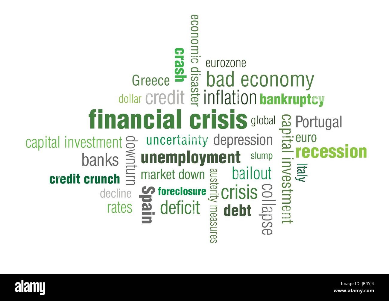 writing, font, typography, illustration, crisis, financial, recession ...