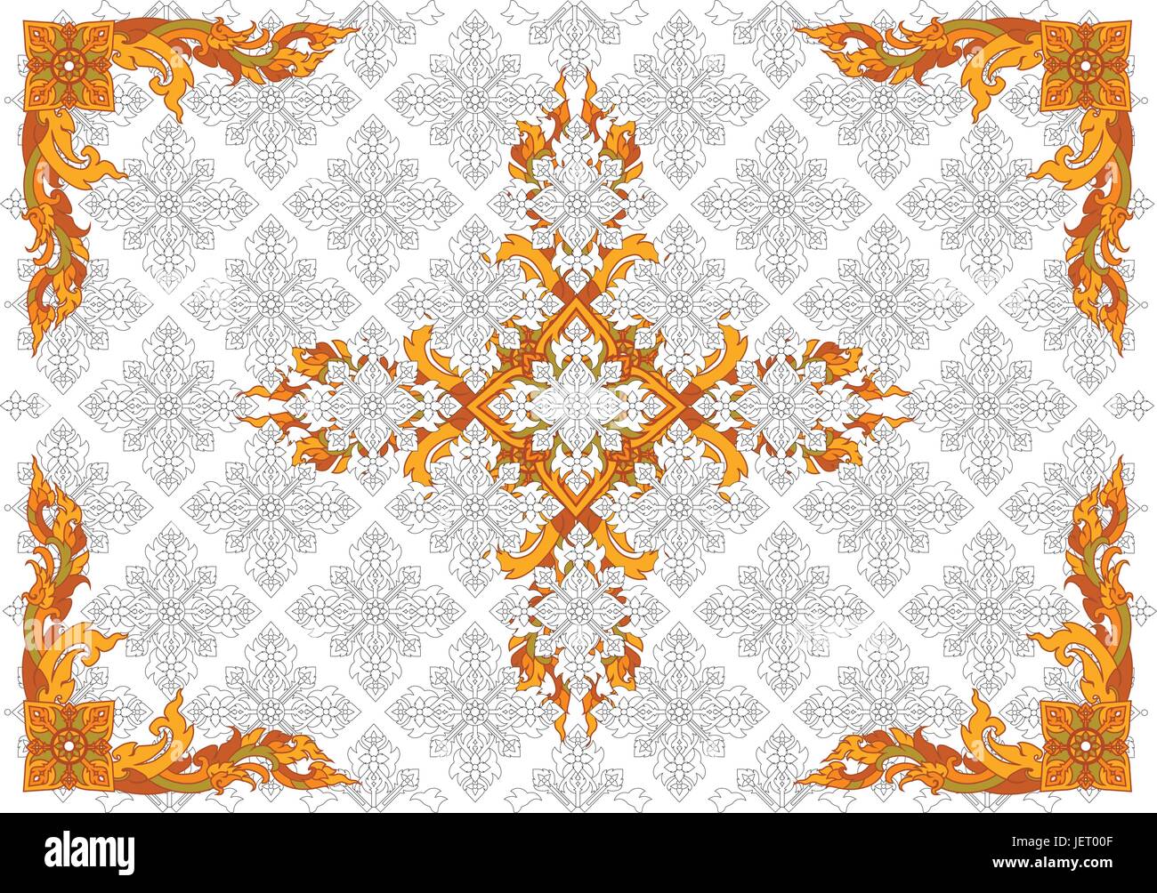 art, culture, decor, pattern, thai, beautiful, beauteously, nice, leaf ...