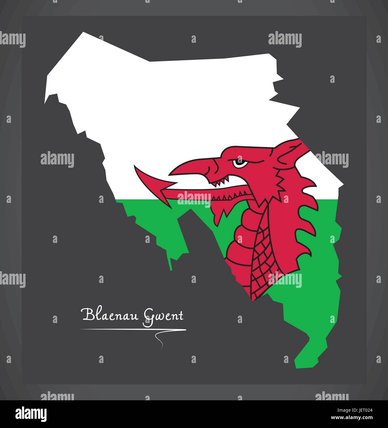 Gwent wales welsh Stock Vector Images - Alamy