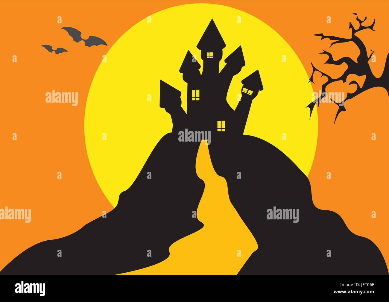 night, nighttime, scary, halloween, holiday, house, building, danger ...