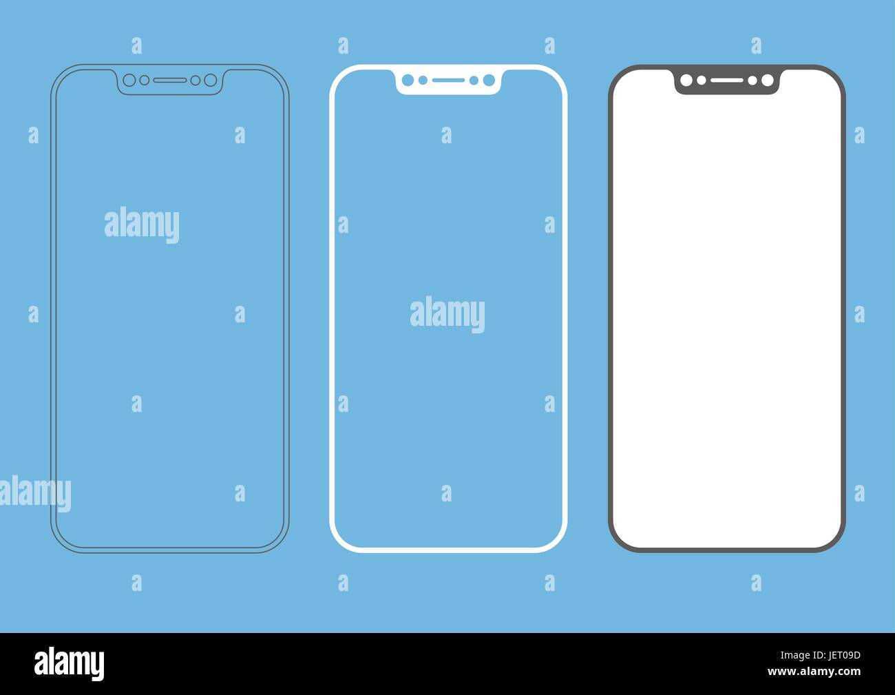 Three different styles Stock Vector Images - Alamy