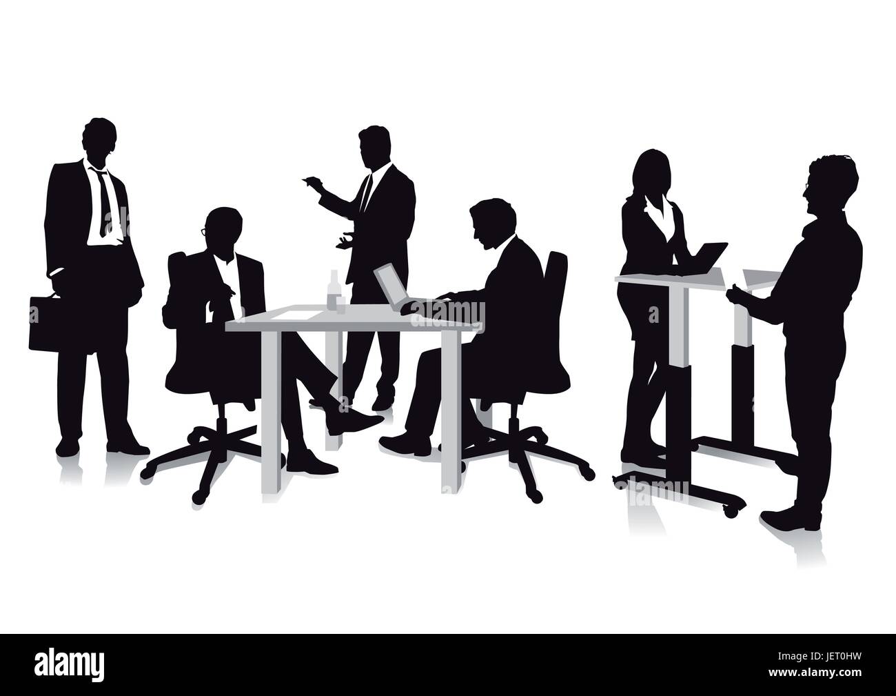 Discuss consulting Stock Vector Images - Alamy