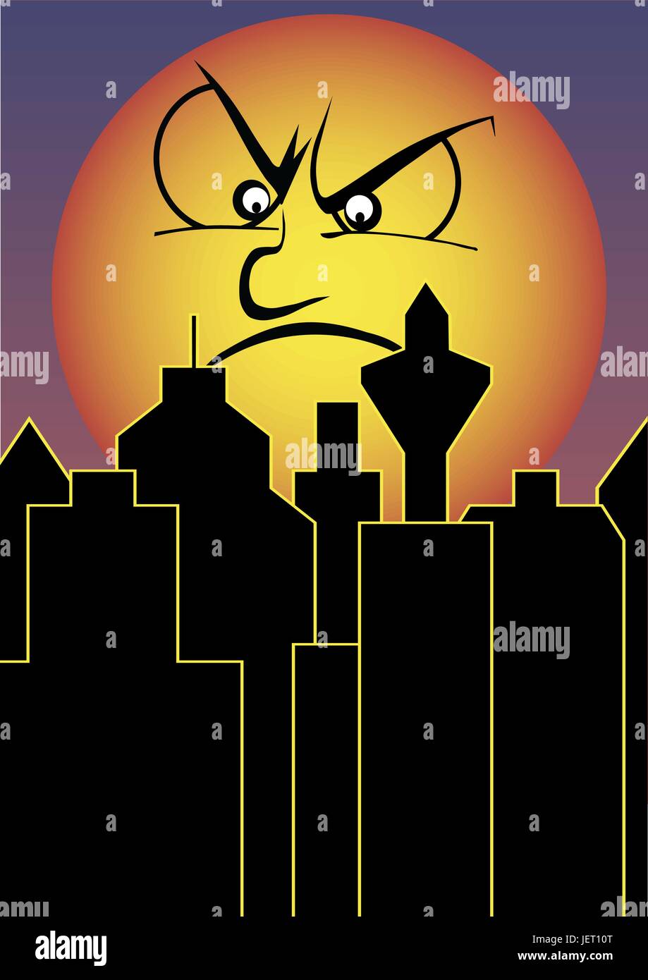 Bad moon rising Stock Vector Images - Alamy