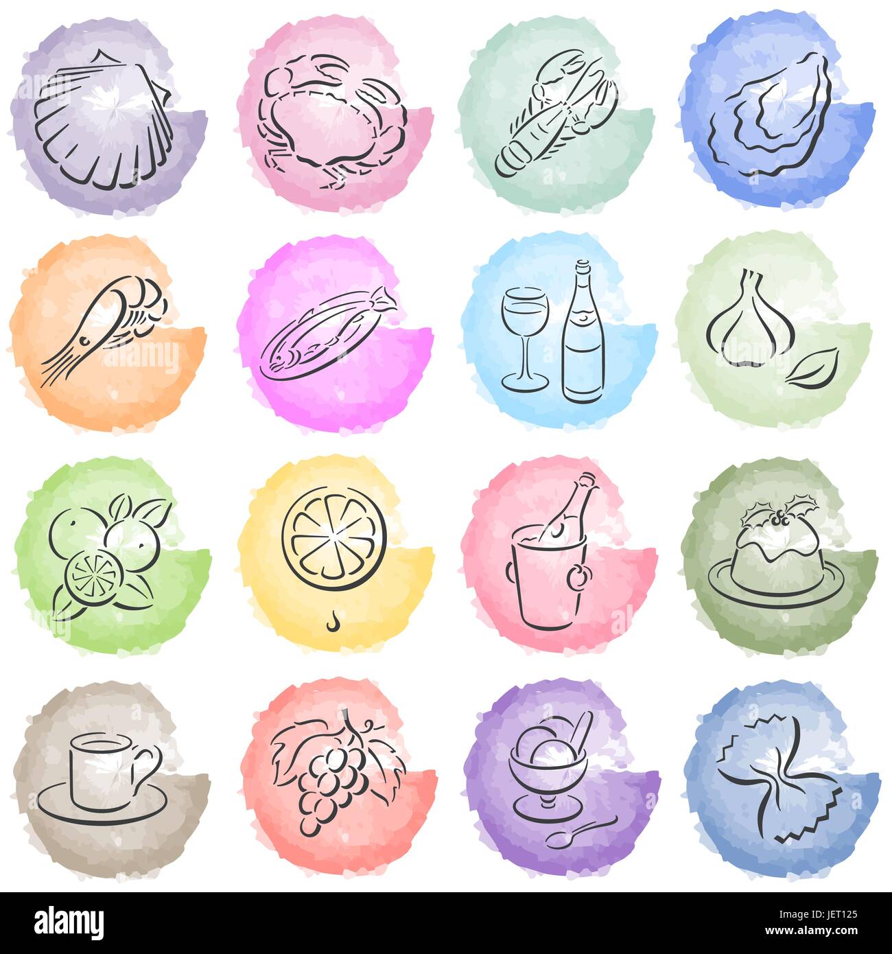 optional, graphic, blur of colour, menu, vector, icons, optional, model ...