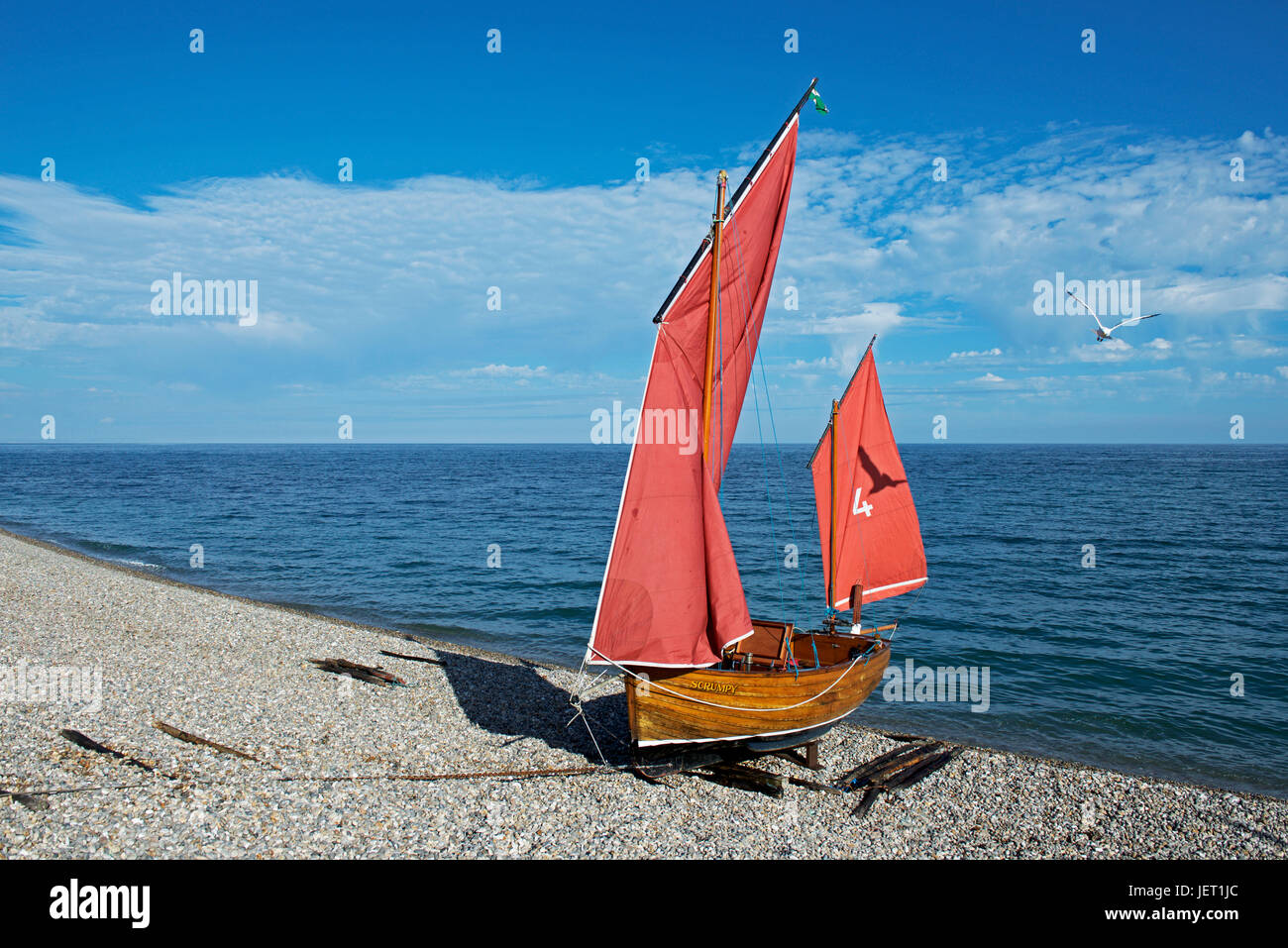 Lugger boat hi-res stock photography and images - Alamy