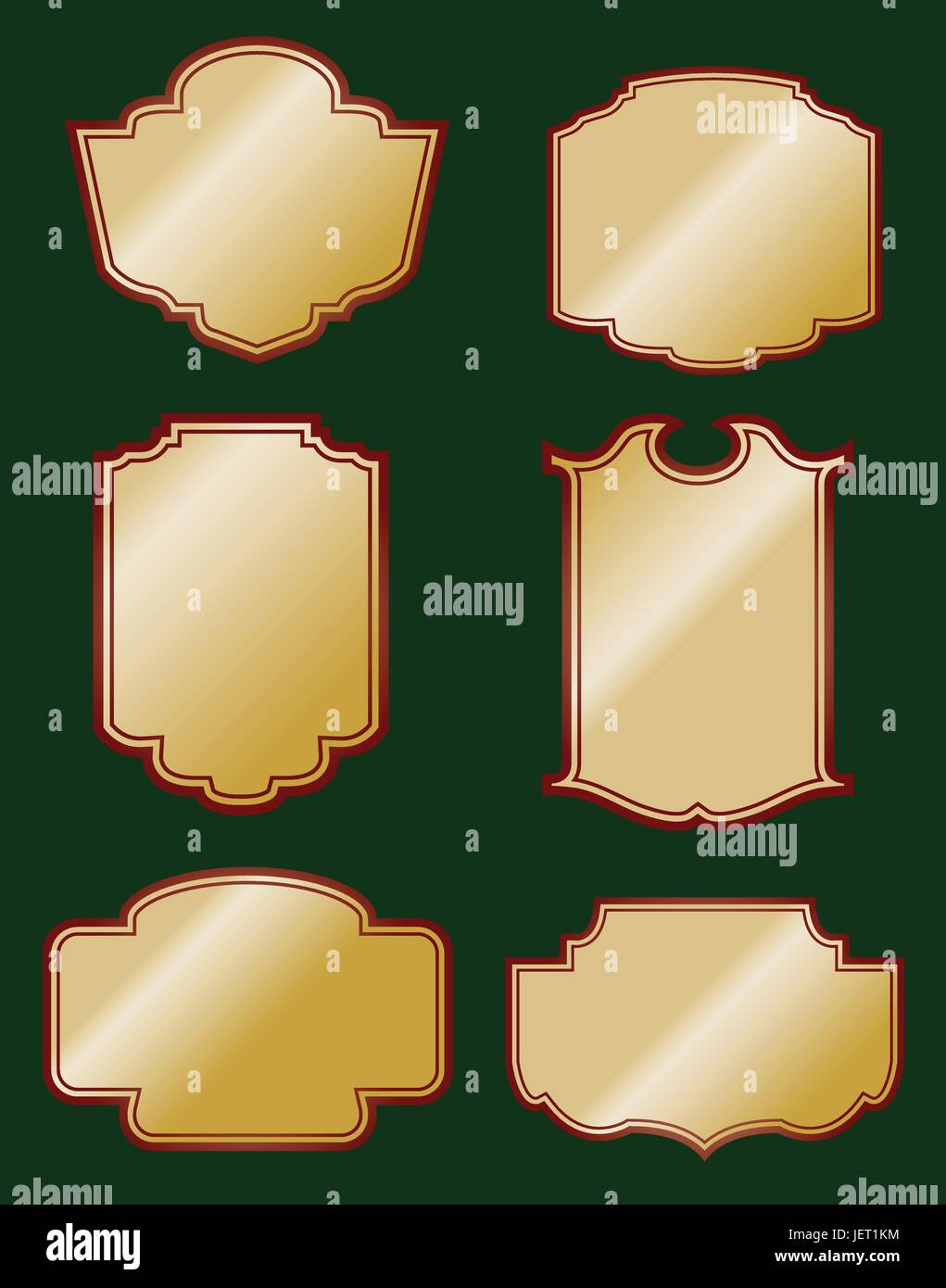 Memorial plaque Stock Vector Images - Alamy