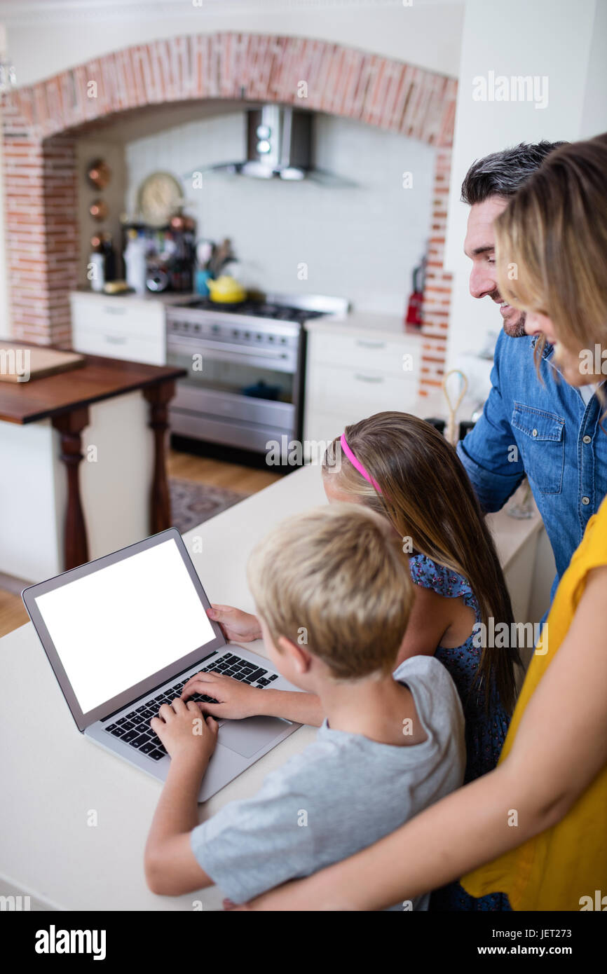 Working parents with their kids hi-res stock photography and images - Alamy
