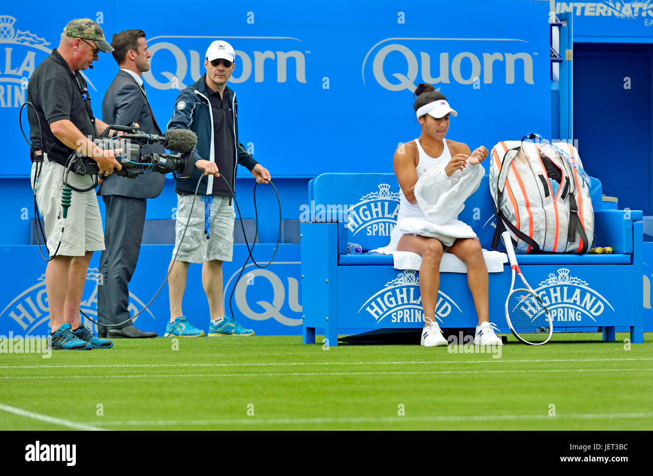 Heather watson centre court hi-res stock photography and images - Alamy