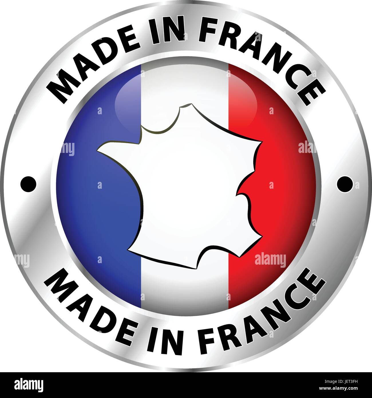 France flag circle transparent hi-res stock photography and images - Alamy
