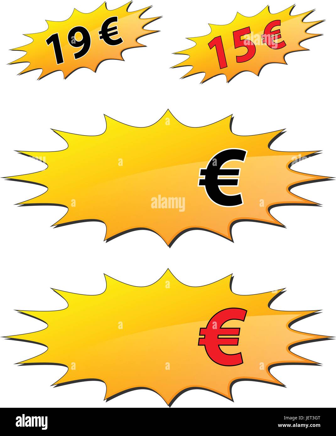 Red star white in center Stock Vector Images - Alamy