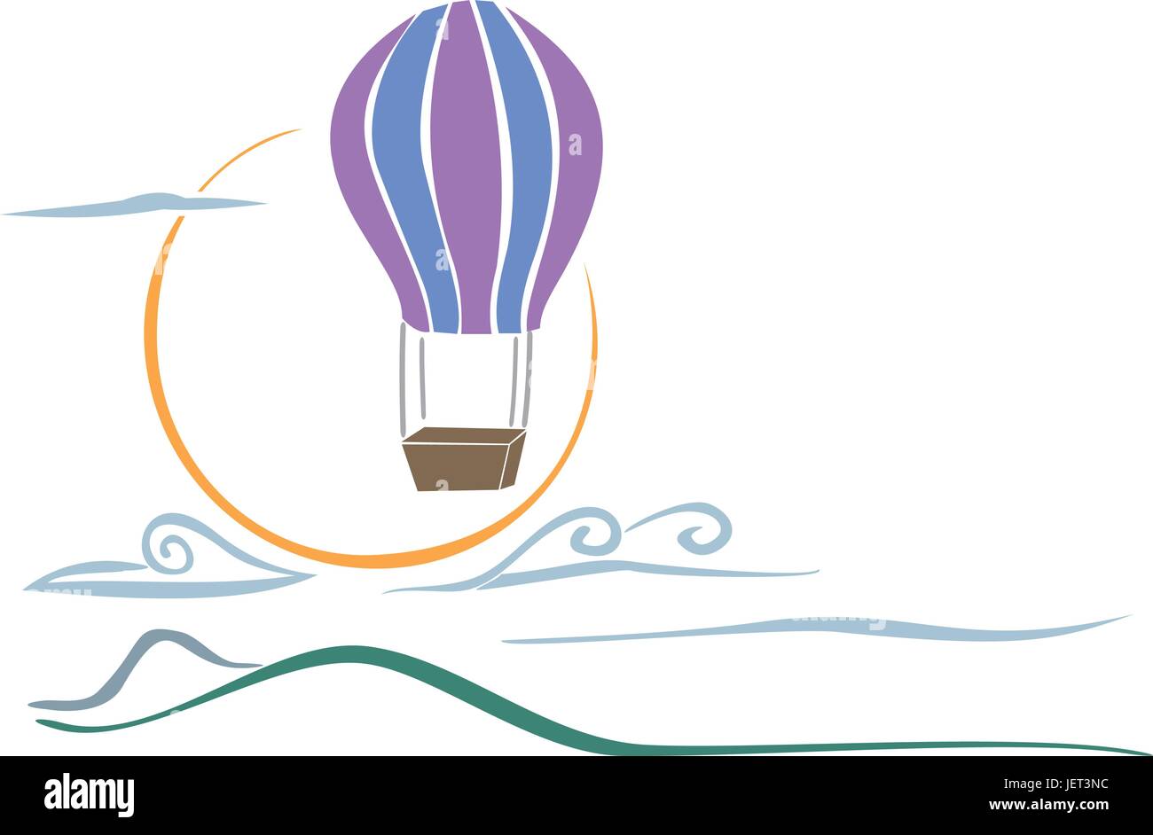 Celestial journey Stock Vector Images - Alamy