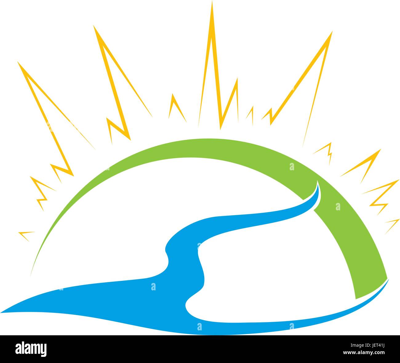 Body of water river trip Stock Vector Images - Alamy