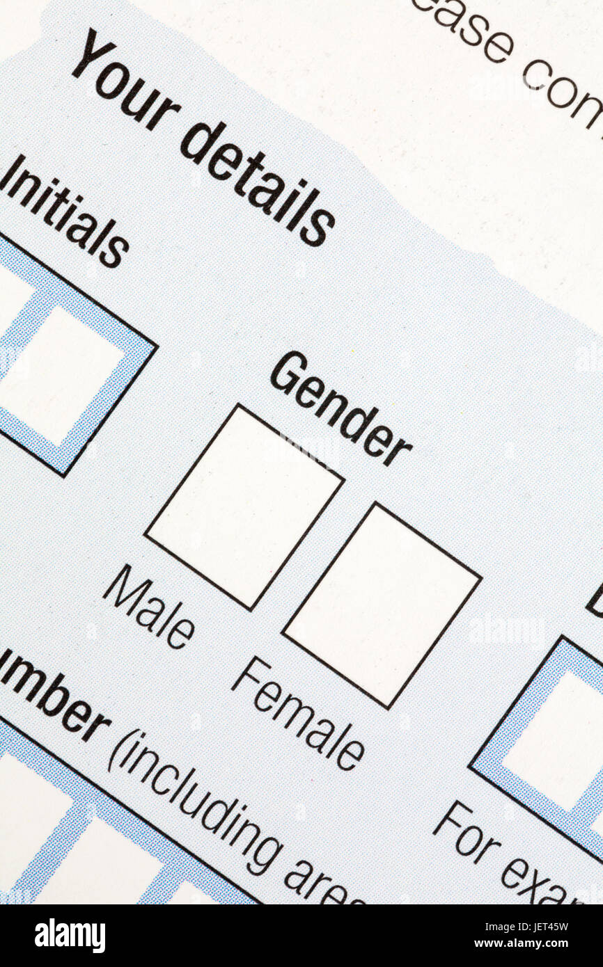 Tick boxes hi-res stock photography and images - Alamy