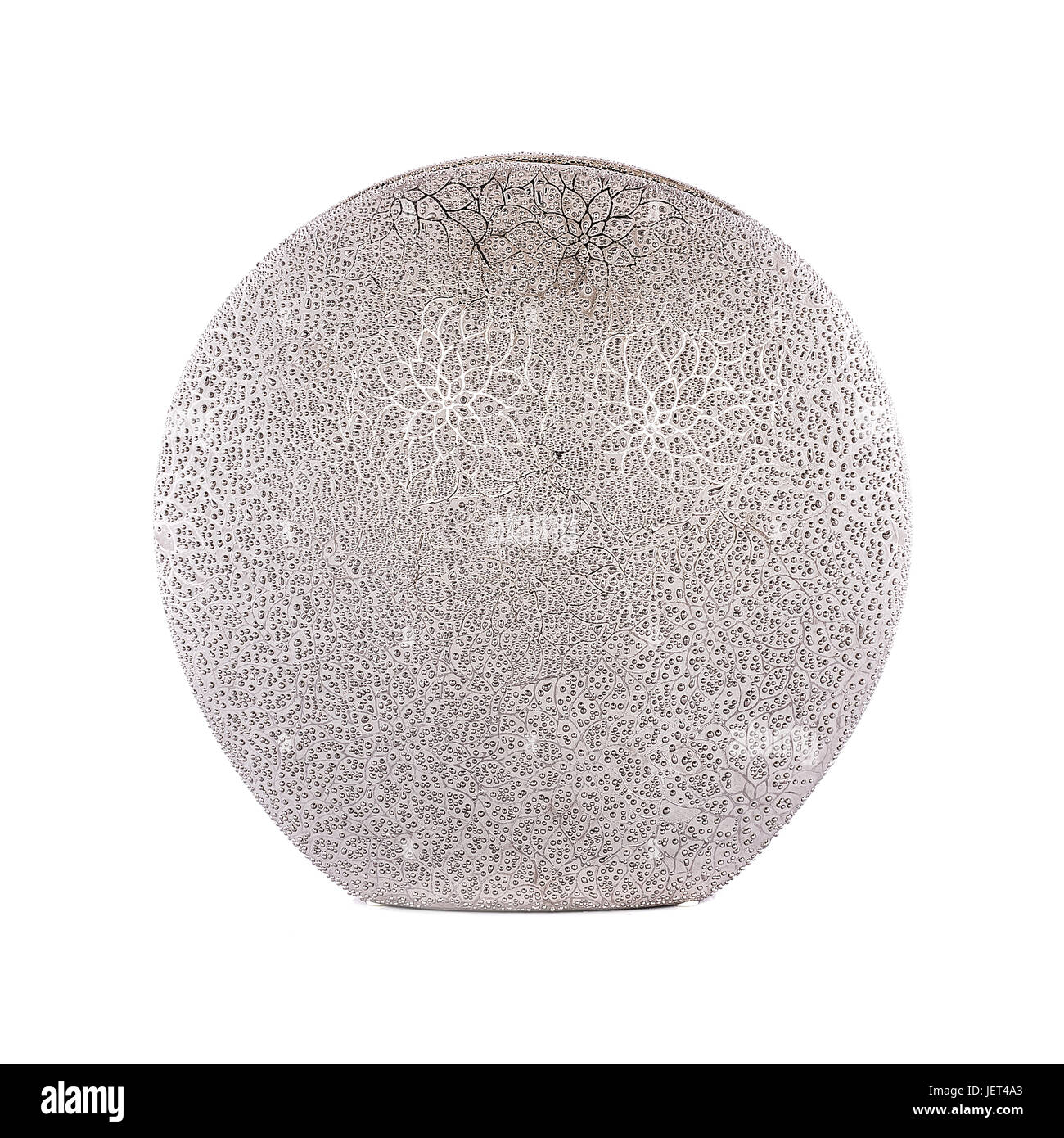 Beautiful ceramic vase on white background Stock Photo - Alamy