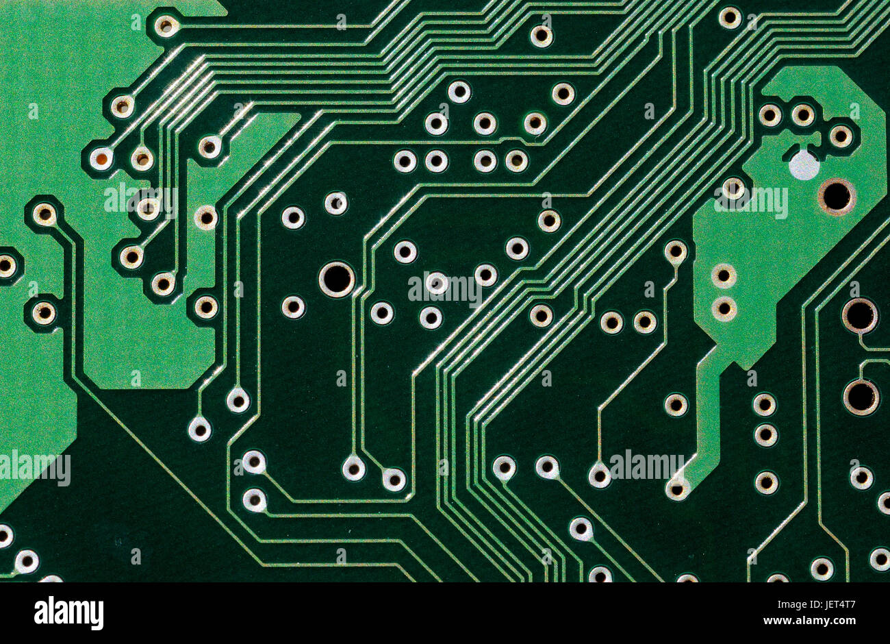 Electronic circuits of a computer Stock Photo - Alamy
