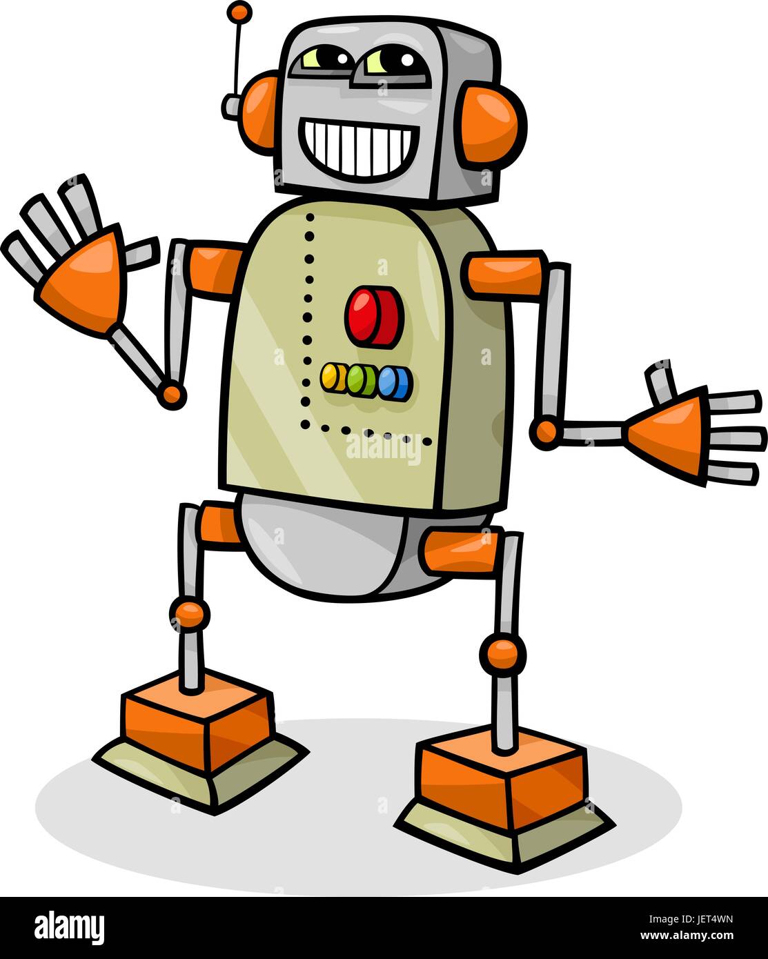 Ai robot laughing hi-res stock photography and images - Alamy