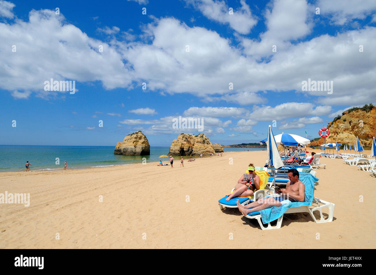 Praia da Rocha. Algarve, Portugal Stock Photo - Alamy