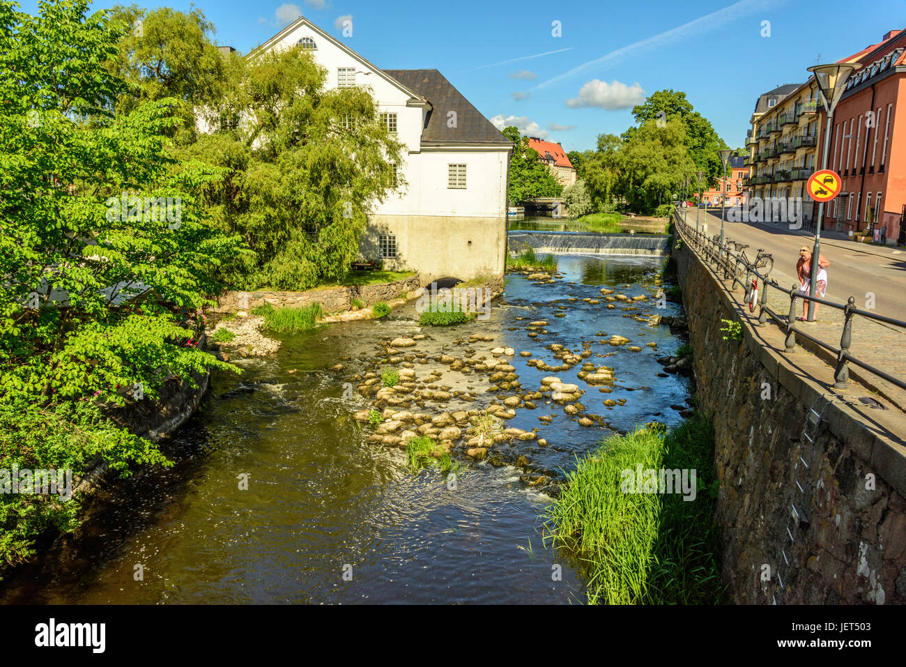 Views around the Cathedralarea of Uppsala Stock Photo - Alamy